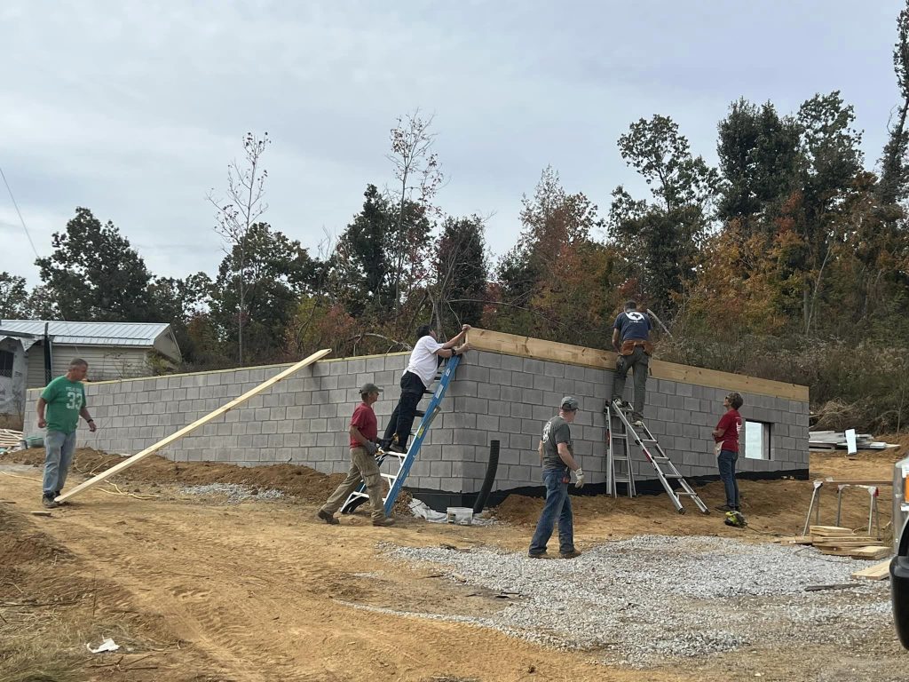 Different Stages of Build – Fuller Center Disaster ReBuilders